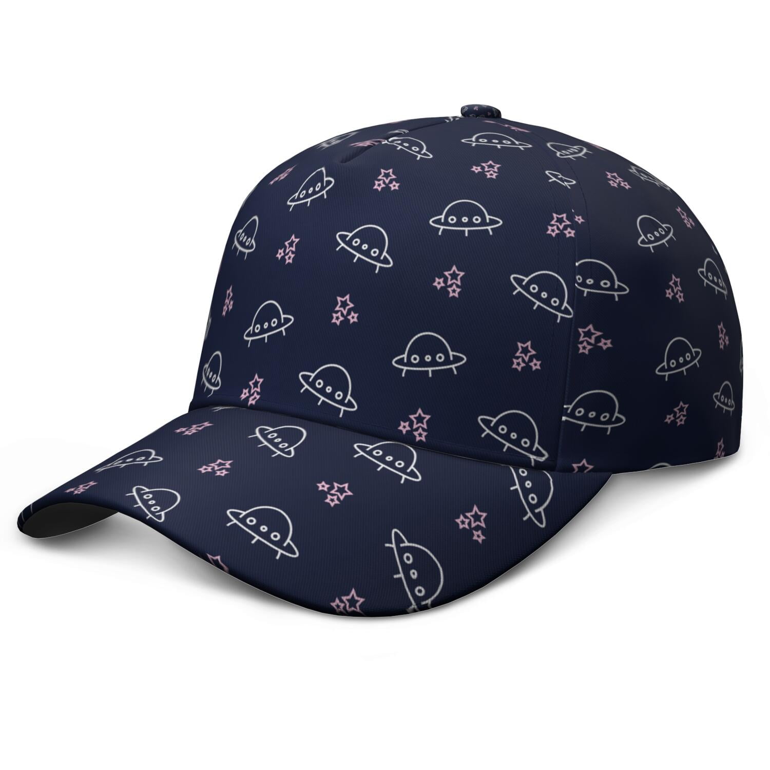 Space Galaxy Astronaut Planet Starry Night Cosmos Baseball Cap – Adjustable Snapback Hat for Sci ...