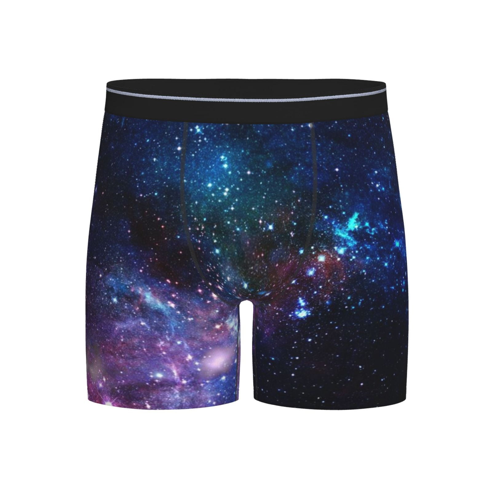 Space Galaxy Boxer Briefs Novelty Underwear With Fly Underwear For Men ...