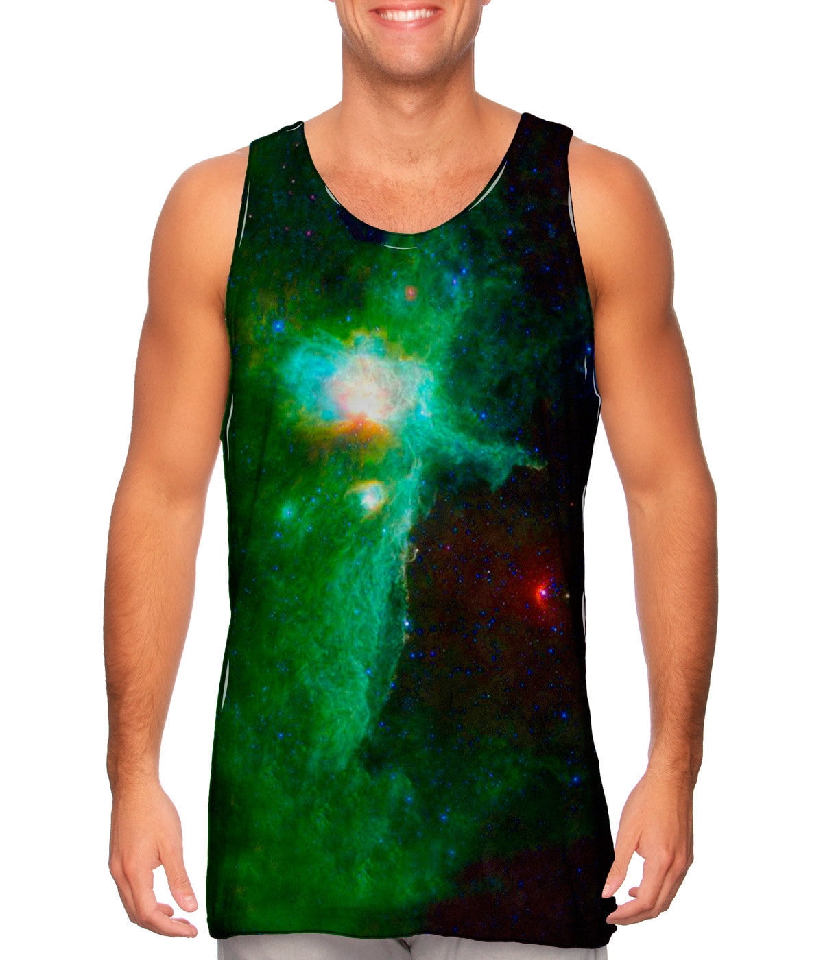 Space Galaxy Flame Nebula Tank Top - Walmart.com