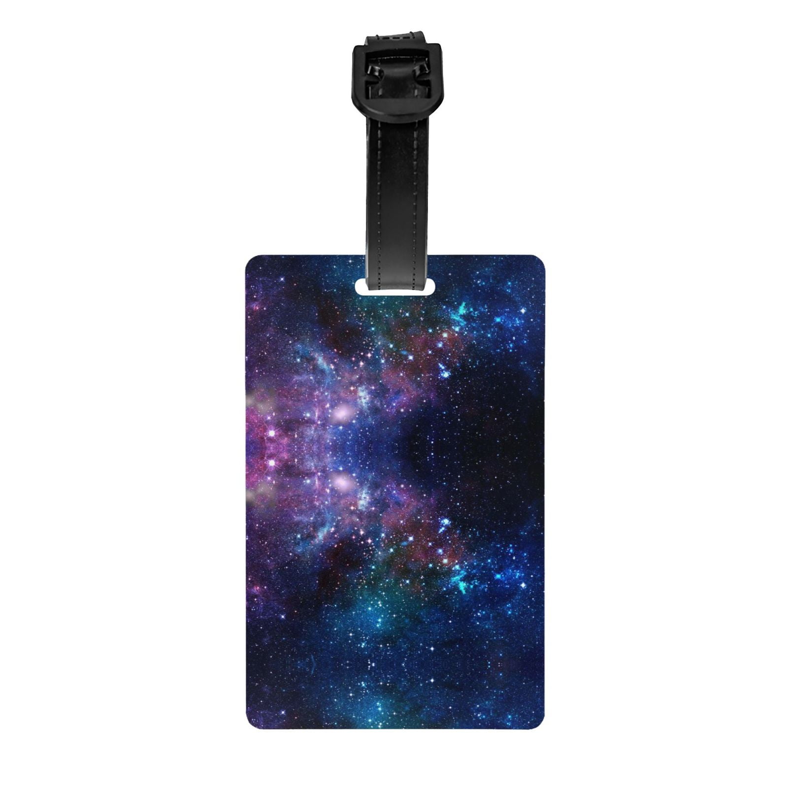 Space Galaxy Luggage Identifier Name Tag For Backpacks Suitcases Bags ...