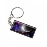Space Galaxy Planets Stars Keychain Key Chain Ring - Walmart.com