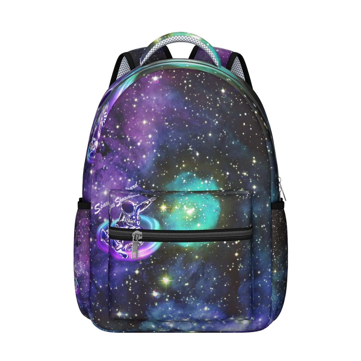 Space Galaxy Waterproof School Backpack with Ergonomic Spinal Support ...