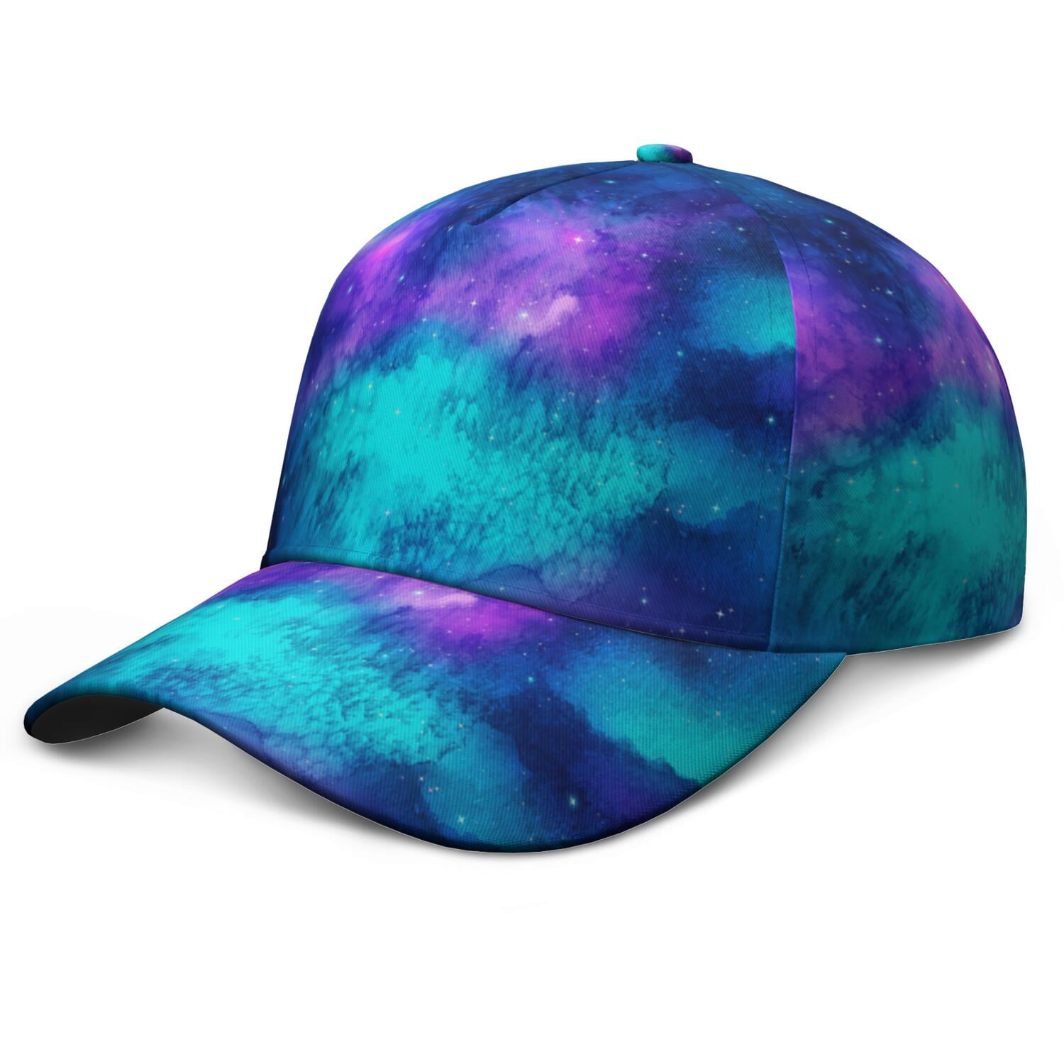 Space Geek Astronaut Starry Night Baseball Cap – Durable Snapback Hat for Training, Play, and ...