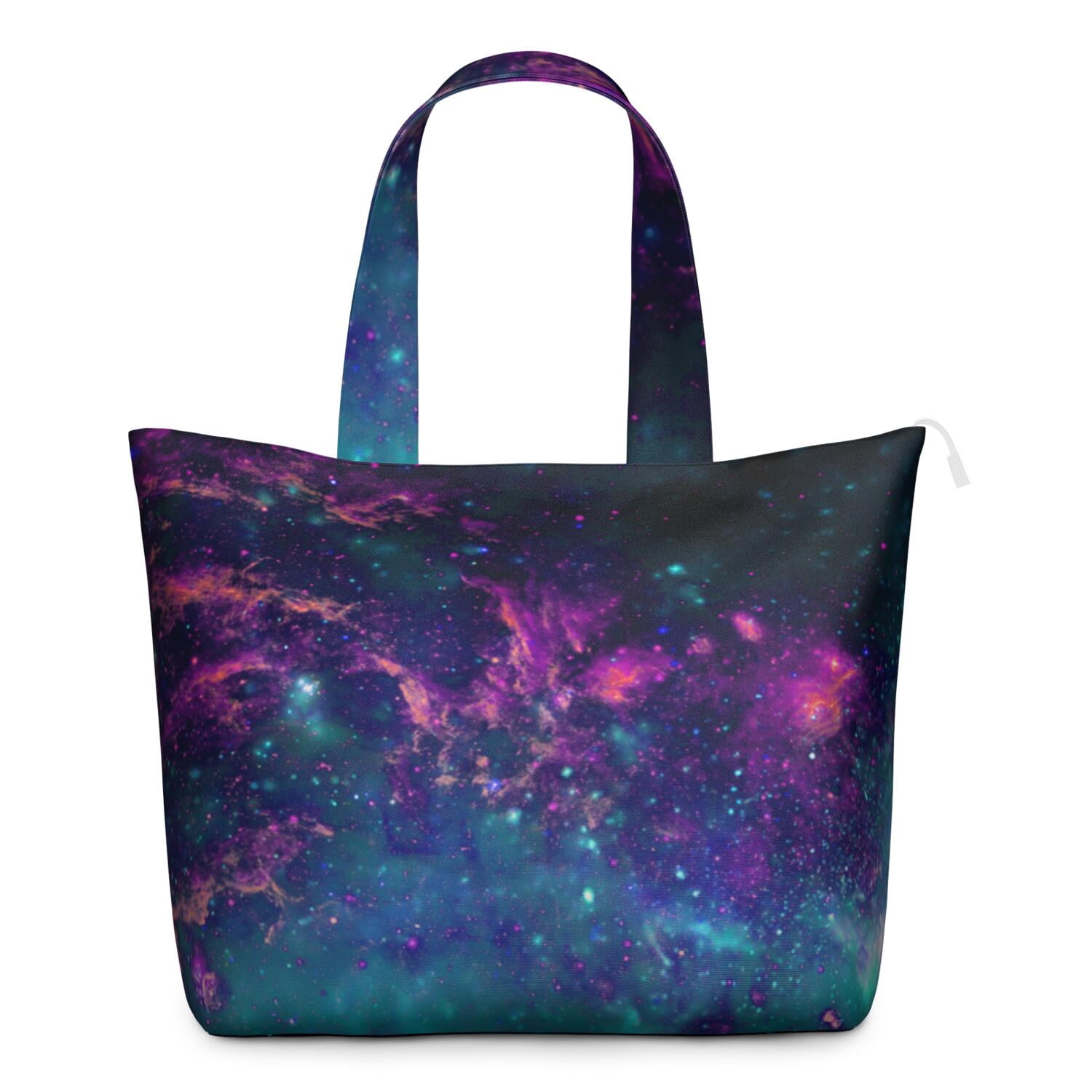 Space Geek Inspired Travel Bag with Nebula Star Constellation Design ...
