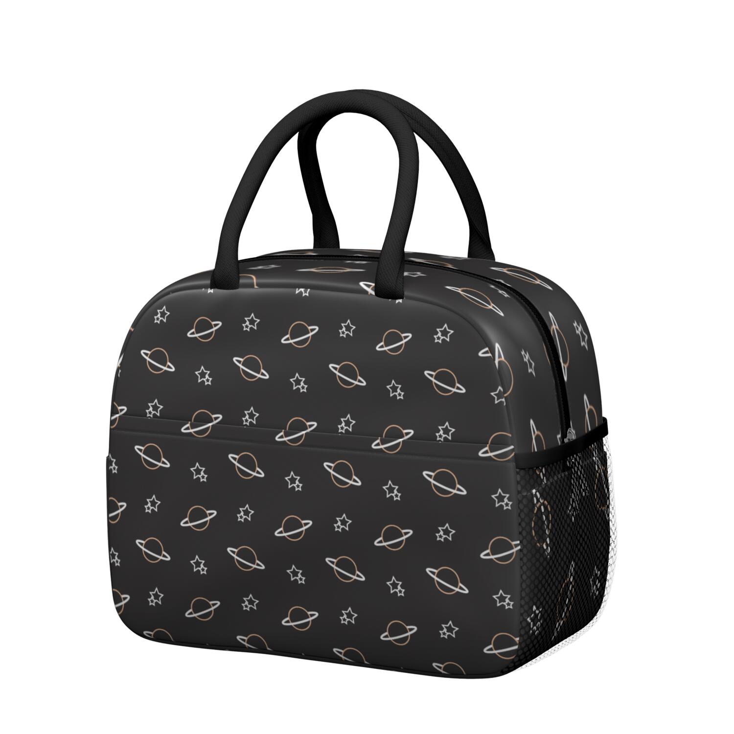 Space Geek Nebula Lunch Tote – Starry Night Outer Space Insulated ...