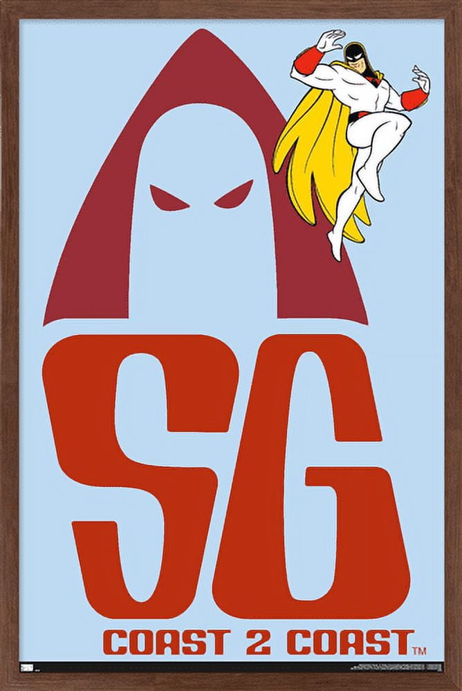 Space Ghost Coast to Coast - Logo Wall Poster, 14.725" x 22.375 ...