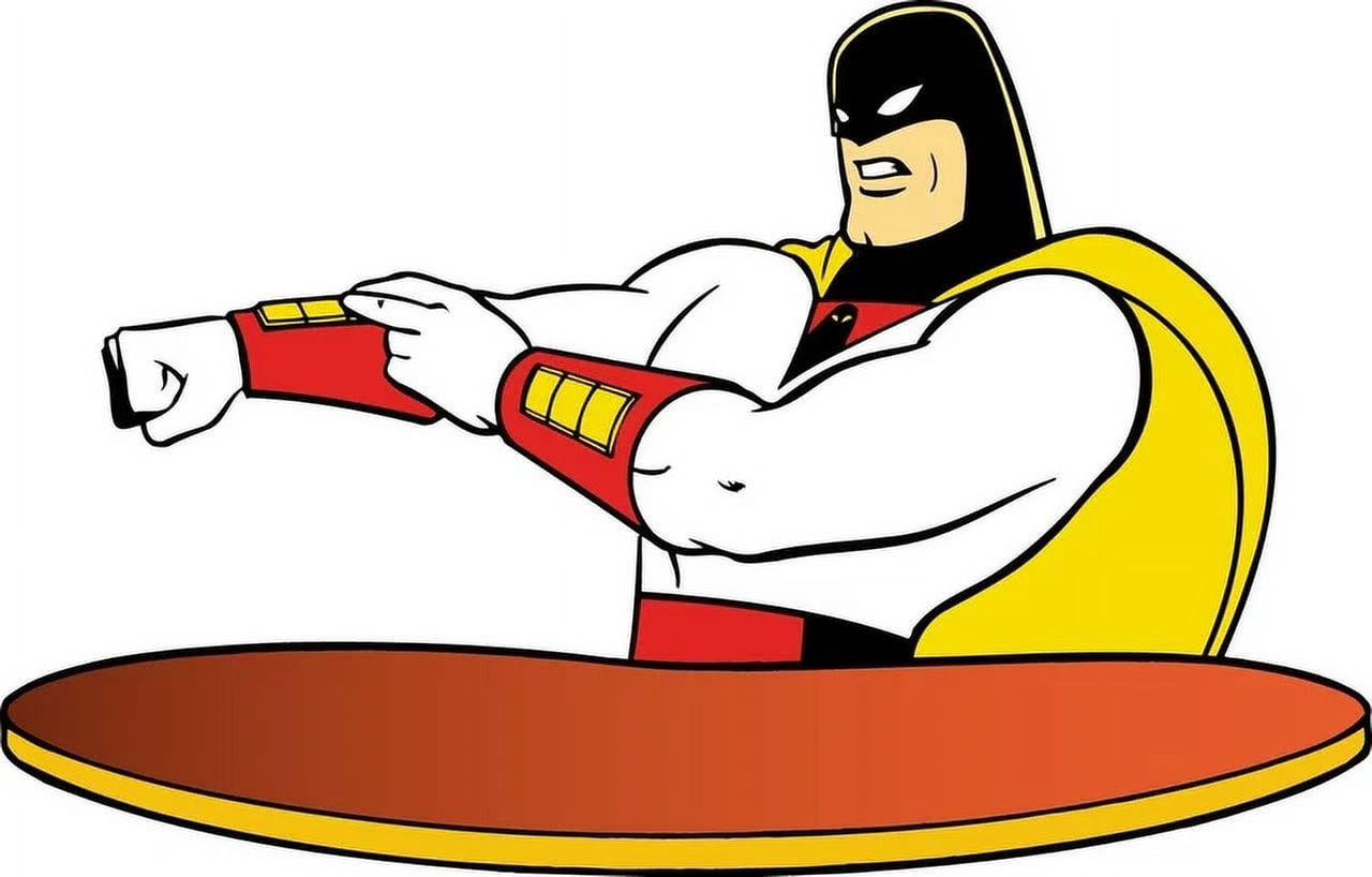 Space Ghost Sticker Coast To Coast Phone Decal Water Bottle Stickers ...