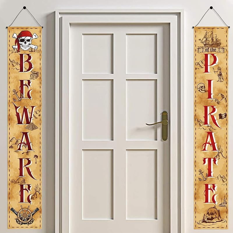 Space Happy Birthday Door Banner,Porch Sign and Backdrop for Birthday ...