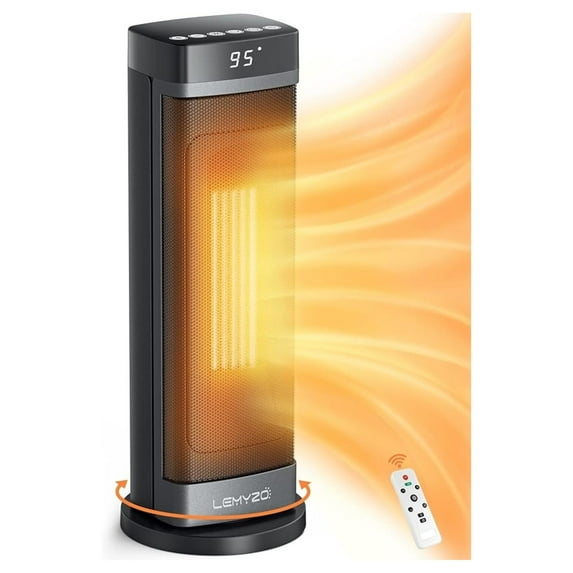 Space Heater 21" - 1500W Fast Heating Electric Heater for Indoor Use ...