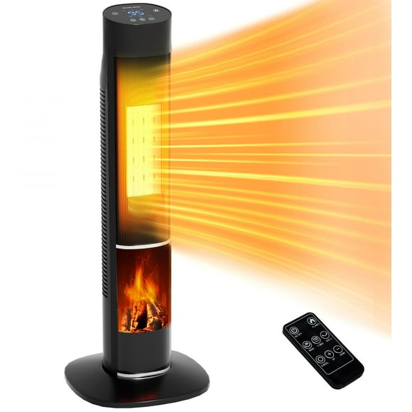 Tower Fan And Heater Combo