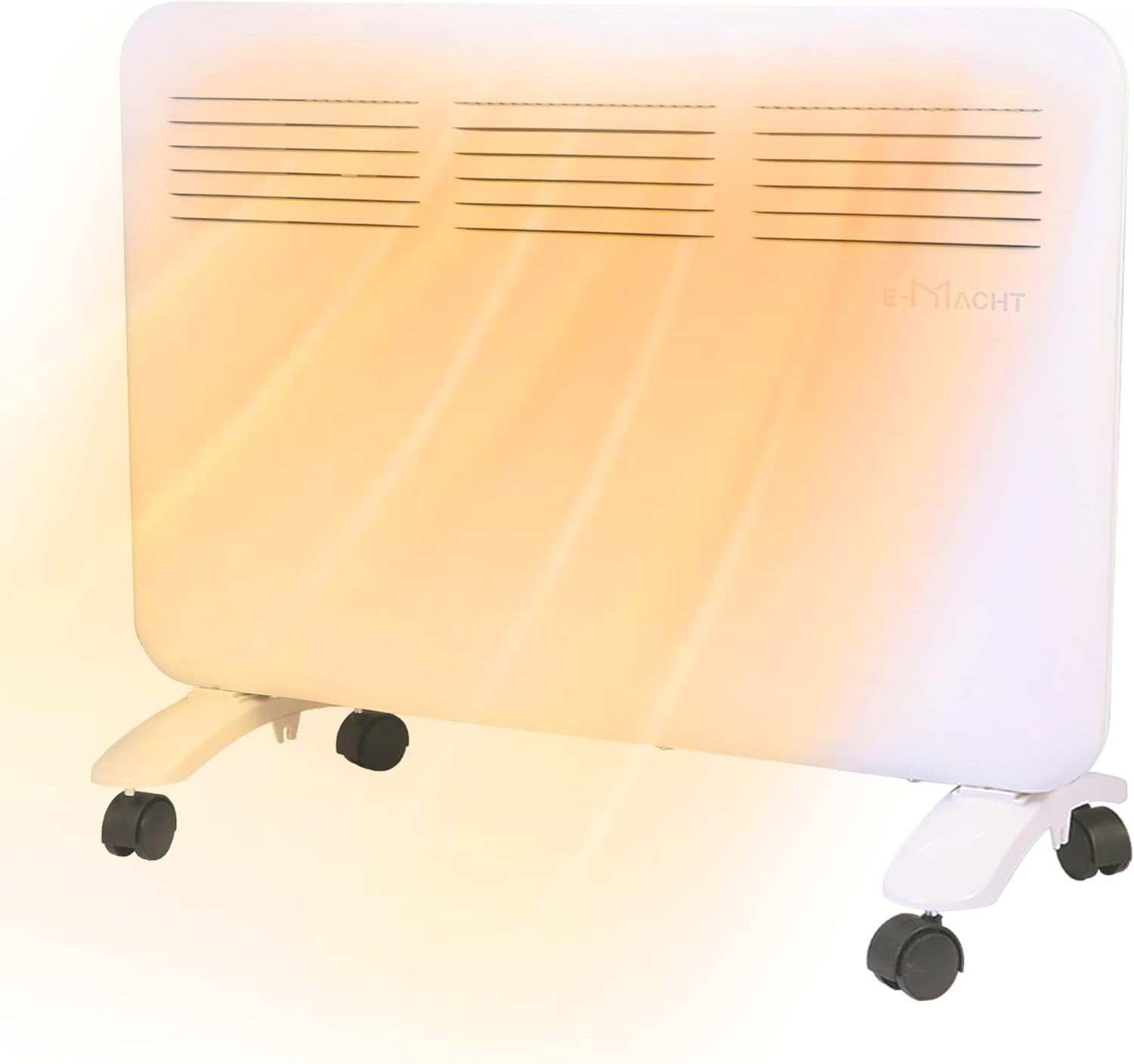 Space Heater, Convection Panel Space Heater, 1000W, Wall Mounted ...