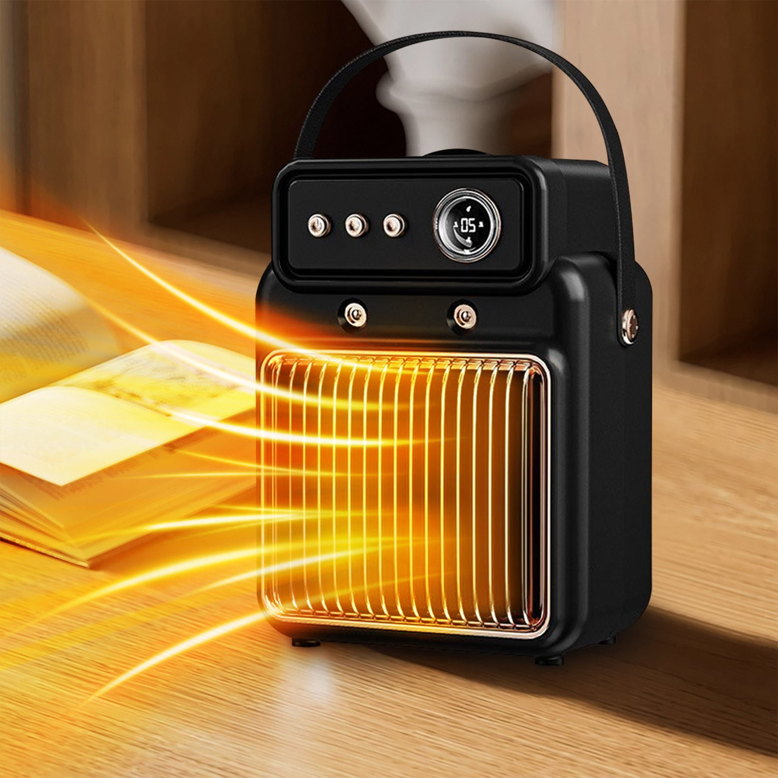 Space Heater Humidifier, 1200W Fast Thermal Effiency Heater, Heating ...