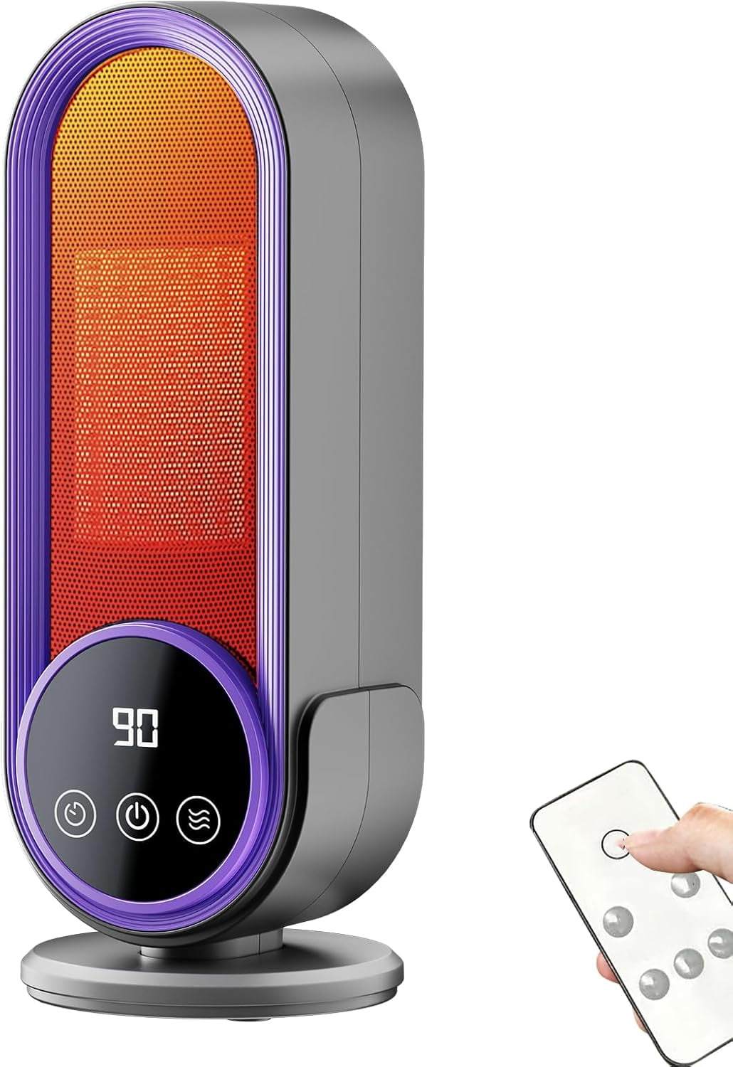 Space Heater Indoor - Energy Efficient Portable Heater with Adjustable ...