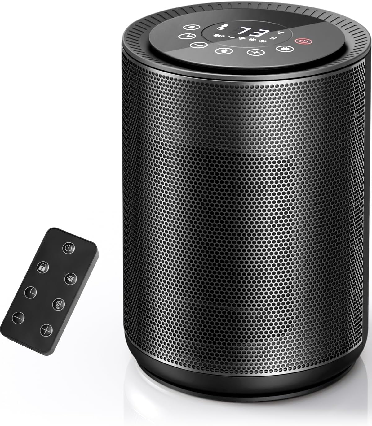 Space Heater for Indoor Use, Portable Electric Heater with Remote ...