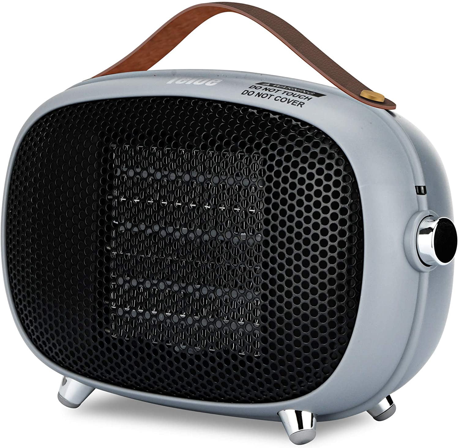 Space Heater Mini Electric Space Heater 800W/400W Small PTC Ceramic ...