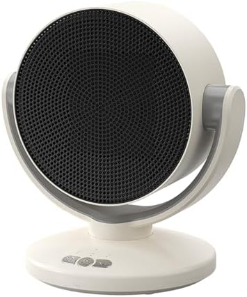 Space Heater, PTC Ceramic Electric Desktop Heater 1200W Mini Desktop ...