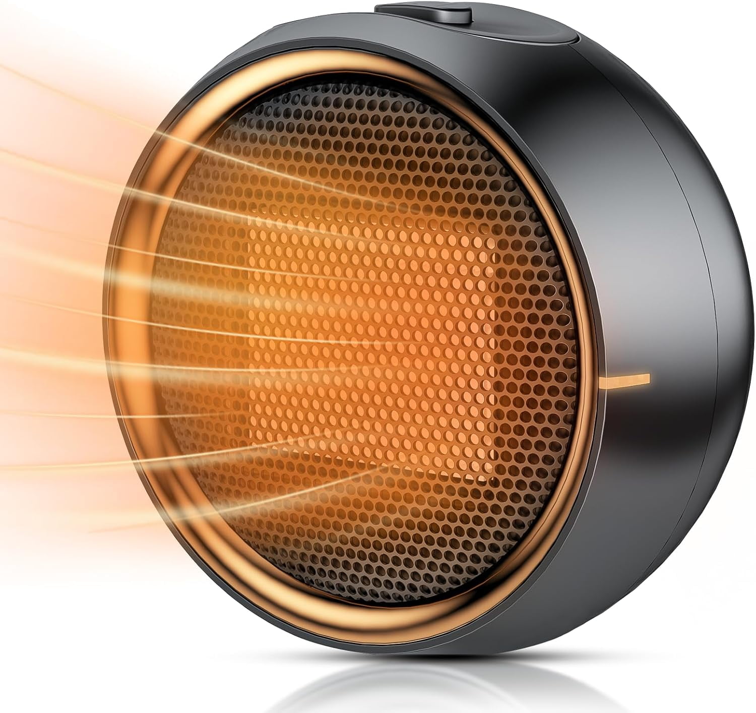 Space Heater, Portable Electric 500W PTC Ceramic Heaters for Indoor Use ...