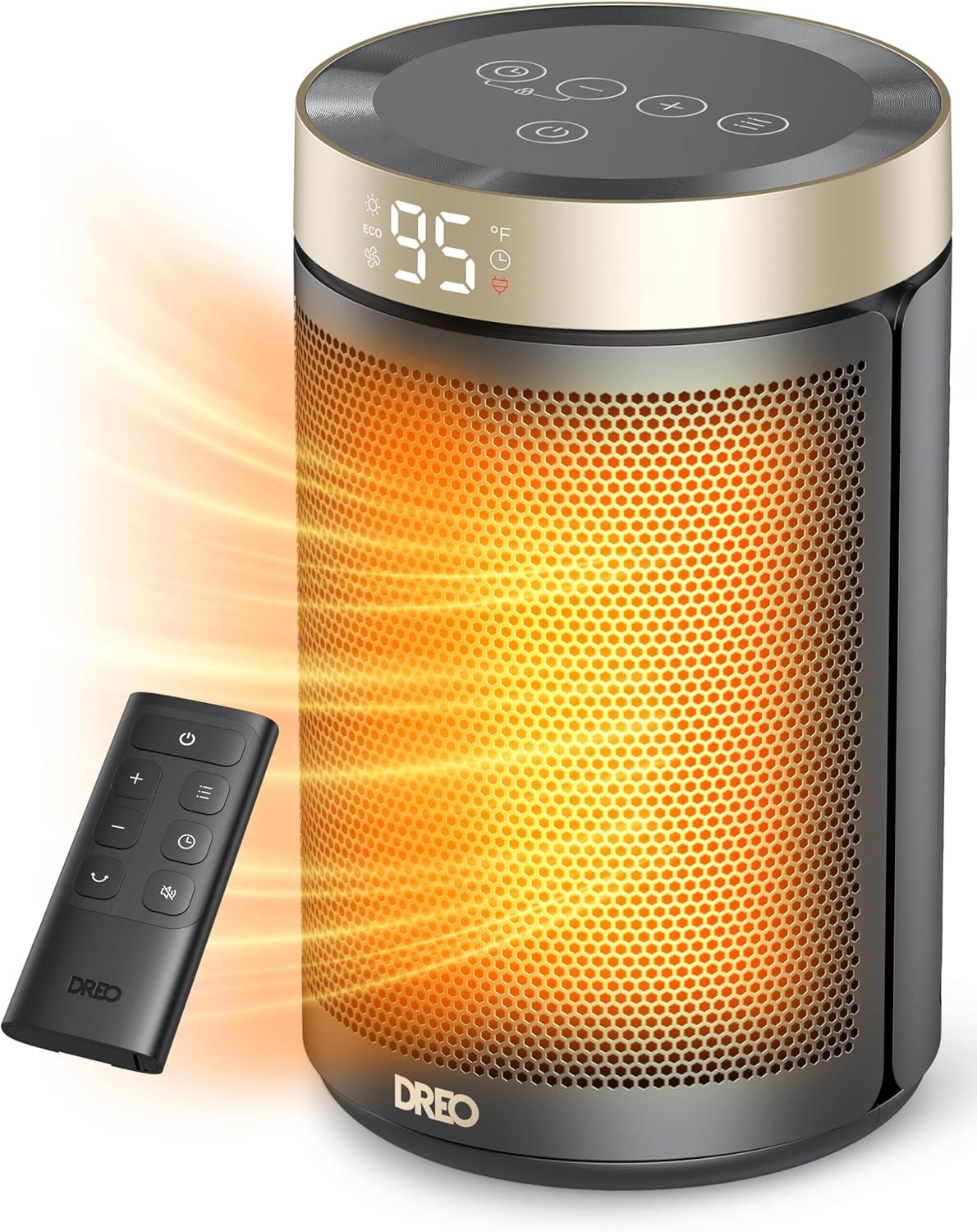 Space Heater, Portable Electric Heaters for Indoor Use with Thermostat ...