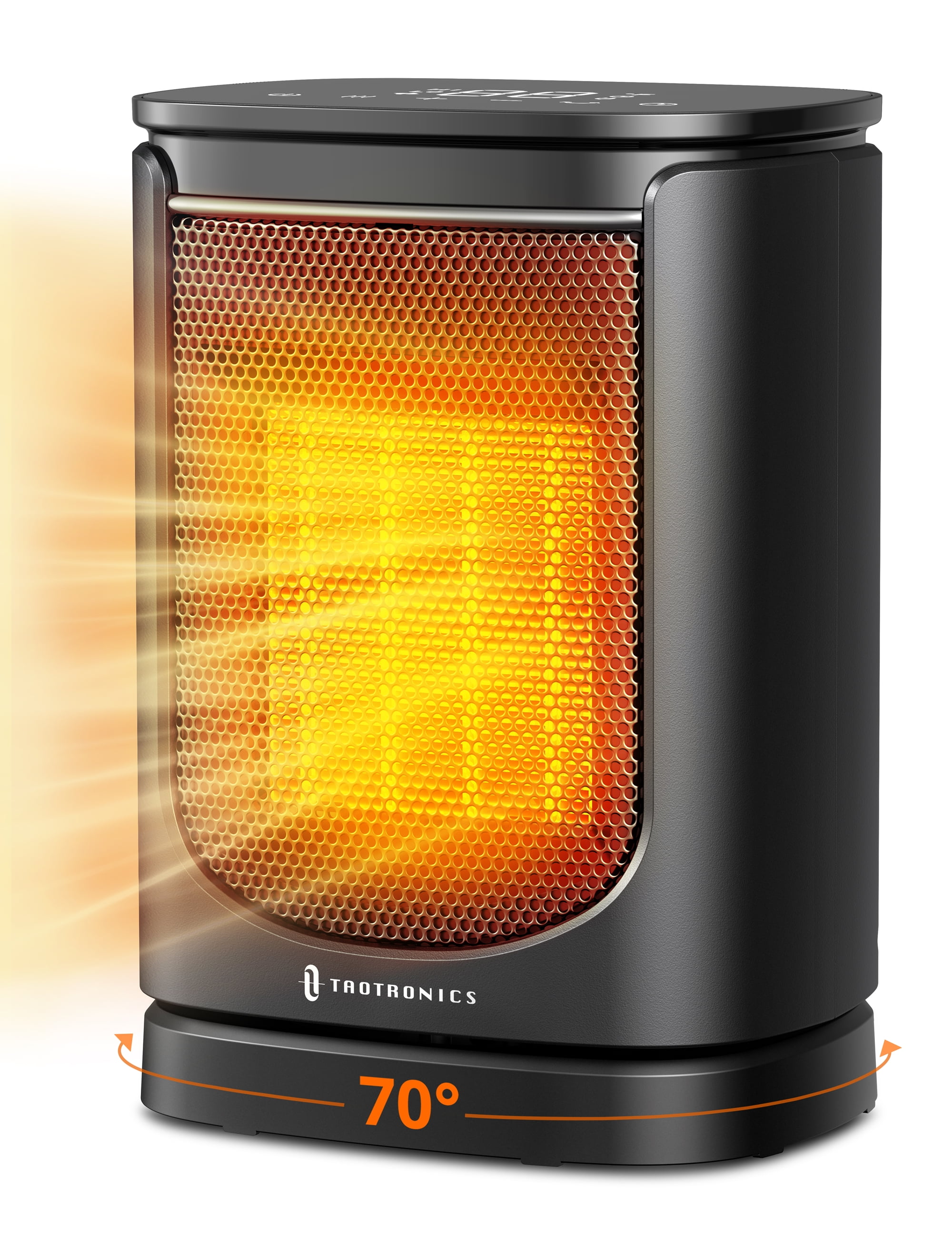Space Heaters for Home, Electric Heater for Inside, 70° Oscillation ...