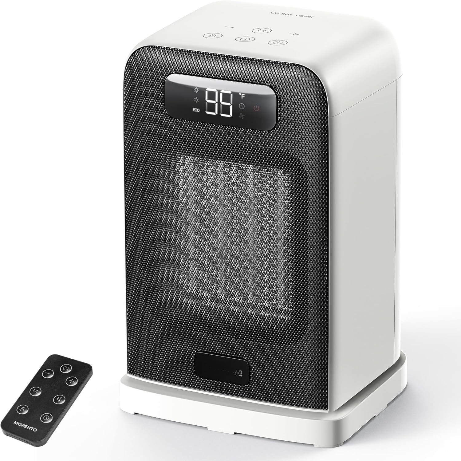 Space Heaters for Indoor Use, 1500W Small Desk Heater 2 in 1 with ...