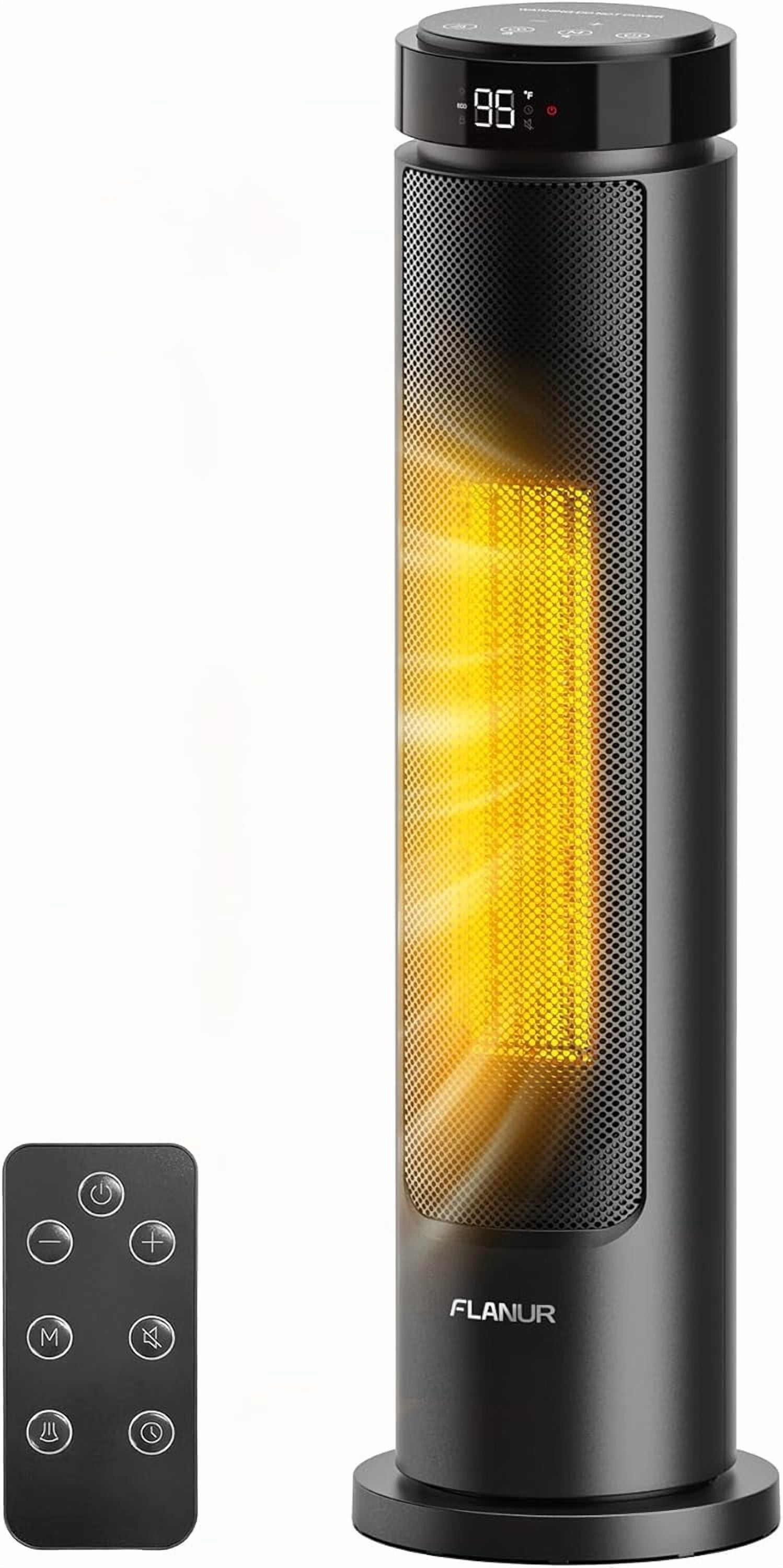 Space Heaters for Indoor Use Large Room, 1500W Portable Electric Heater ...