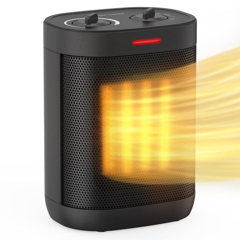 Space Heaters for Indoor Use, Portable 1500W/900W PTC Ceramic Space ...