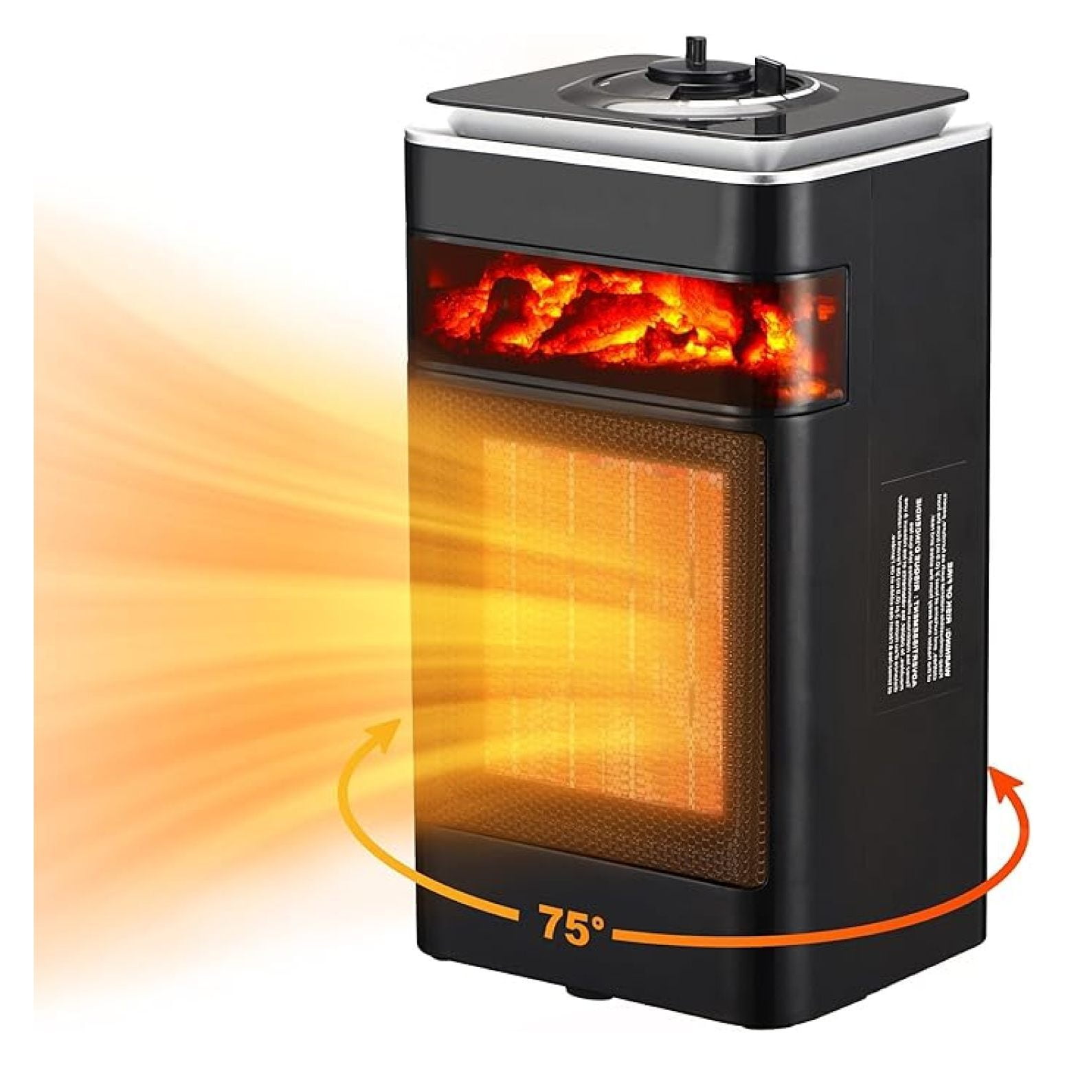Space Heaters for indoor Use,1500W Electric Portable Heater with ...