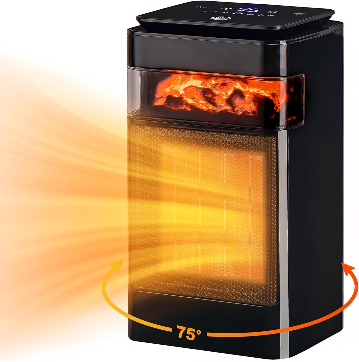 Space Heaters for indoor Use,1500W Electric Portable Heater with ...