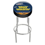 Space Invaders 21.5" to 29.5" Adjustable Retro Arcade Stool, Arcade1Up ...