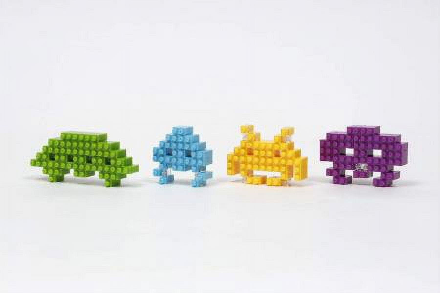 Space Invaders 4 Invaders Character Nanoblock Kit [Nanoblock] - Walmart.com