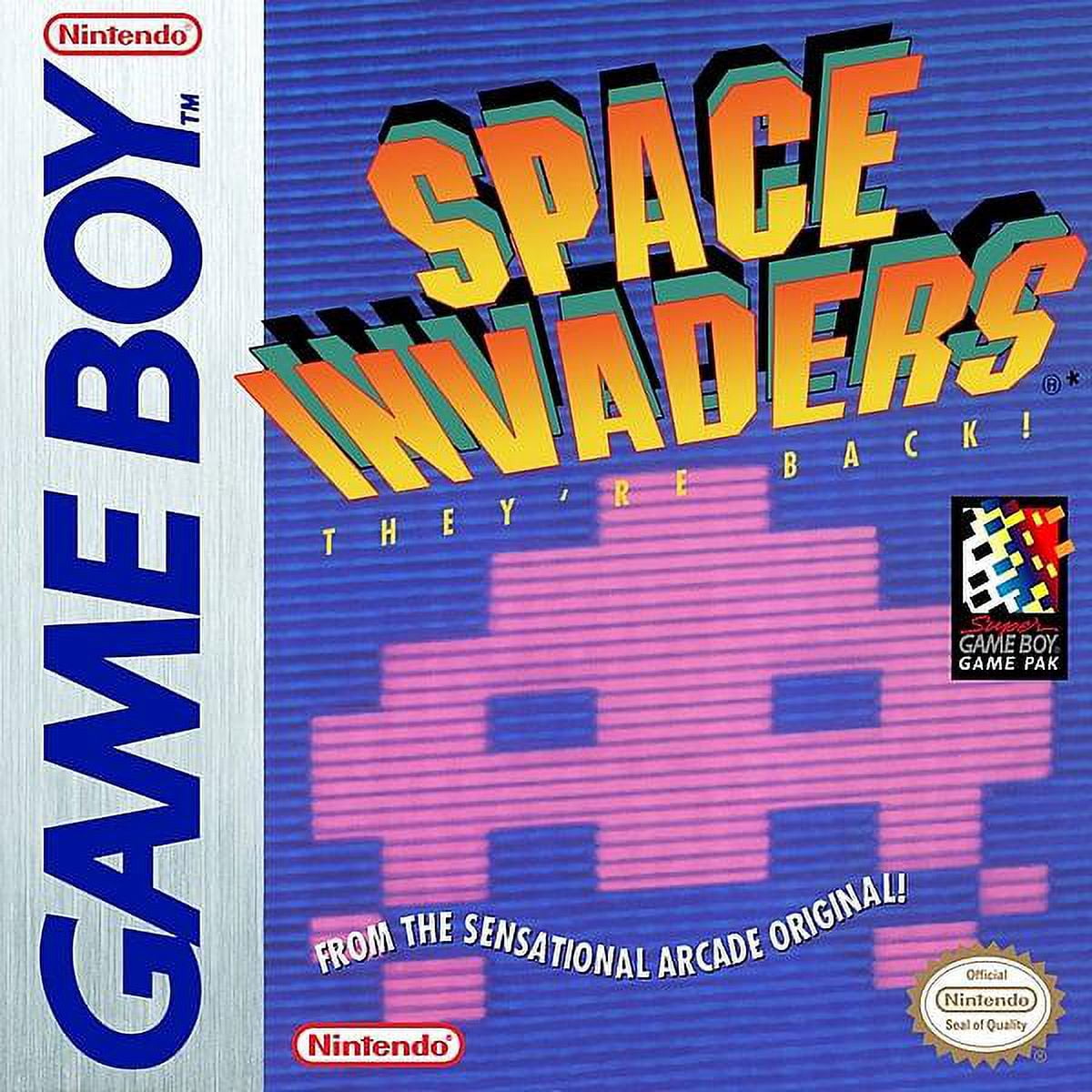 Space Invaders - Nintendo Gameboy Original (Used) - Walmart.com