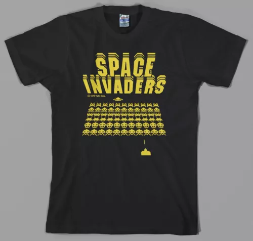 Space Invaders Shirt New Old Stock Nos Tatio Arcade Videogame 1978 ...