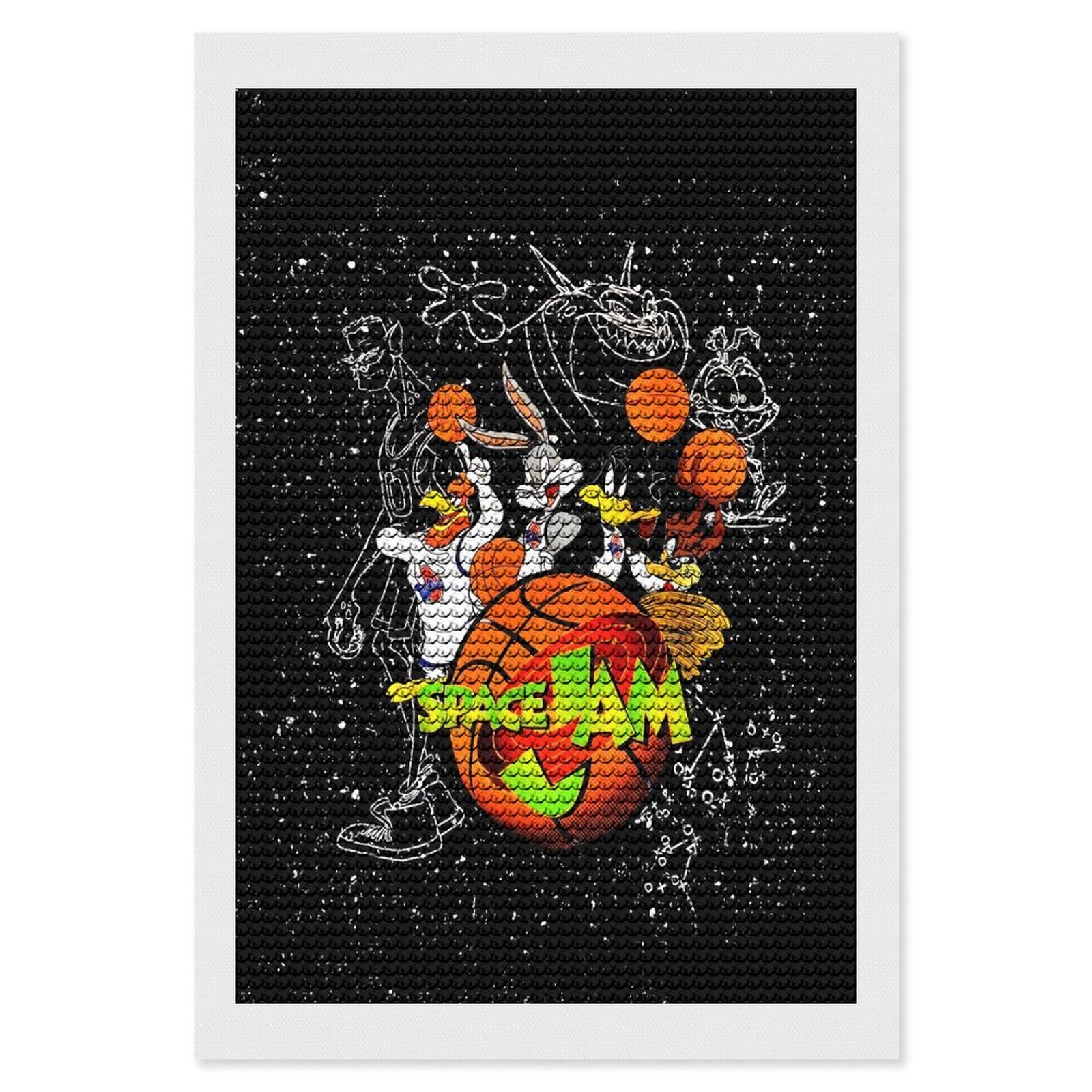 Space,Ja-m Diamond Art Kits for Adults Cartoon 5D DIY Diamond Art Kits ...