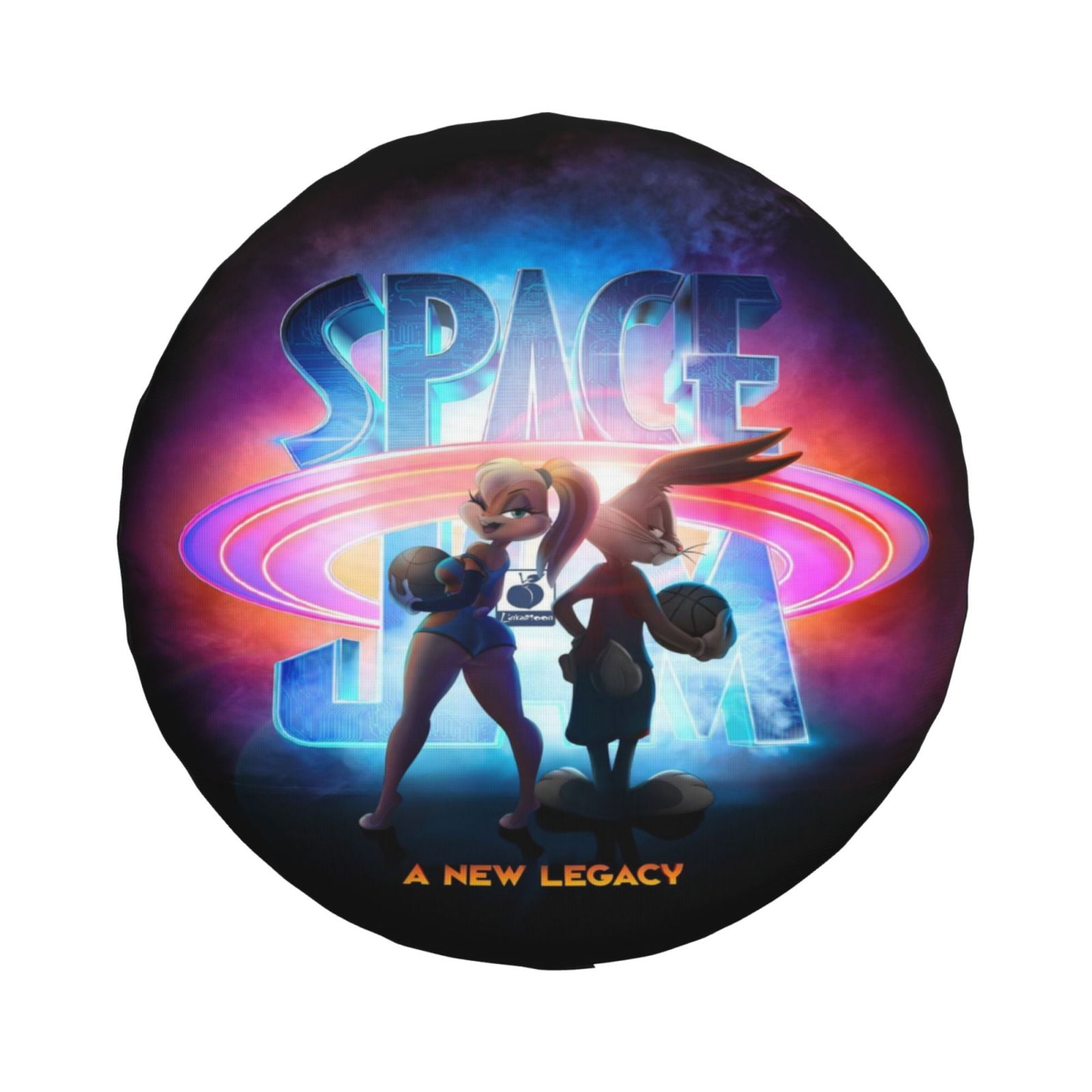 Space,Ja-m Spare Tire Cover Animal Cute Cartoon Weatherproof Universal ...