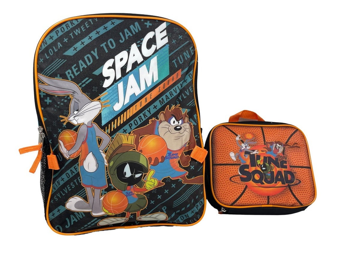 Space Jam 16" Backpack With Lunch Bag Set - Walmart.com