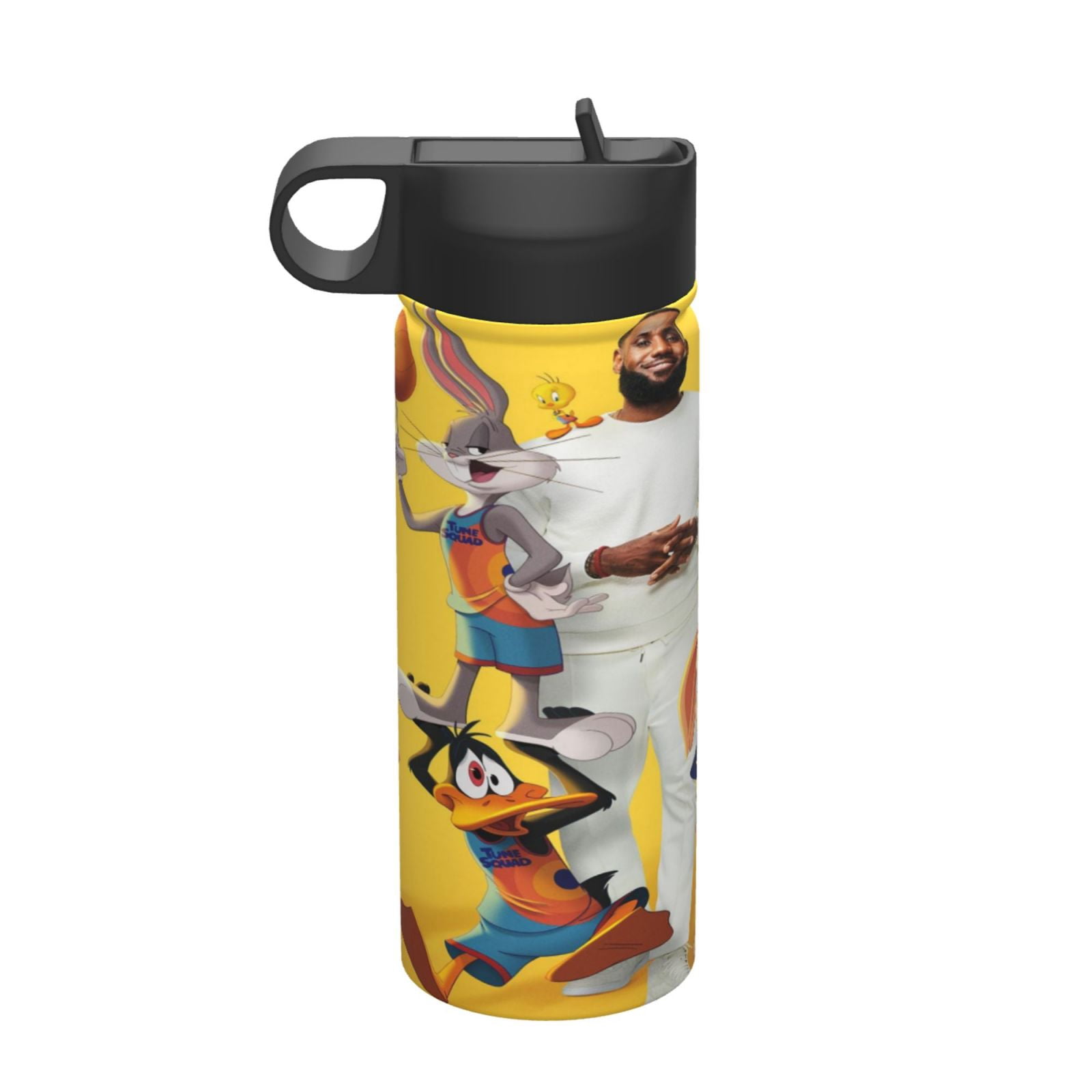 Space Jam 18oz Insulated Water Bottle with Handle, Stainless Steel ...