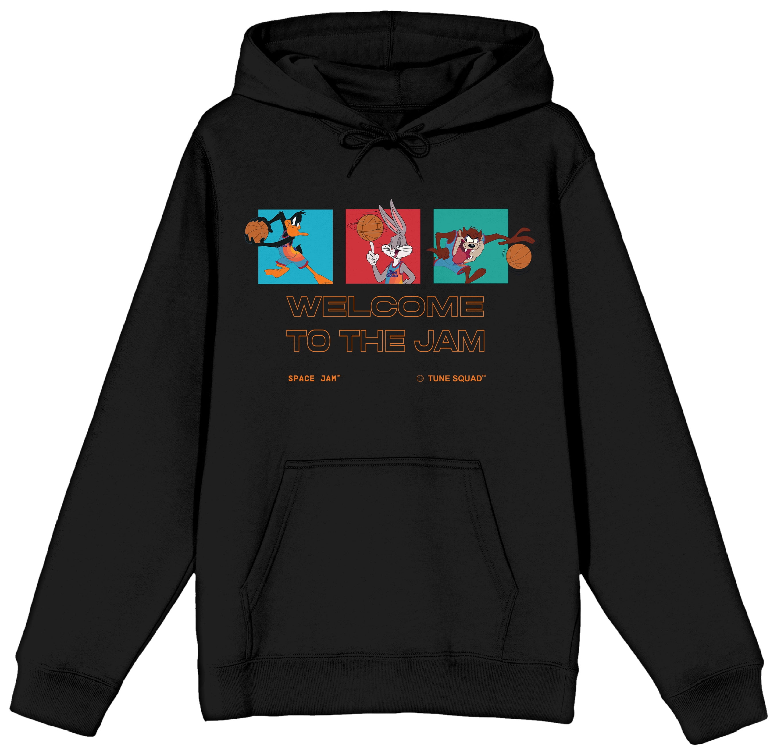 Space Jam 2 A New Legacy Movie Welcome to the Jam Mens Black Hoodie-4XL ...