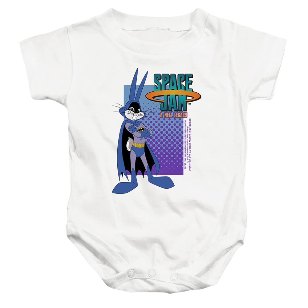 Space Jam 2 Bugs Batman Unisex Infant Snap Suit for Baby (6 Months ...