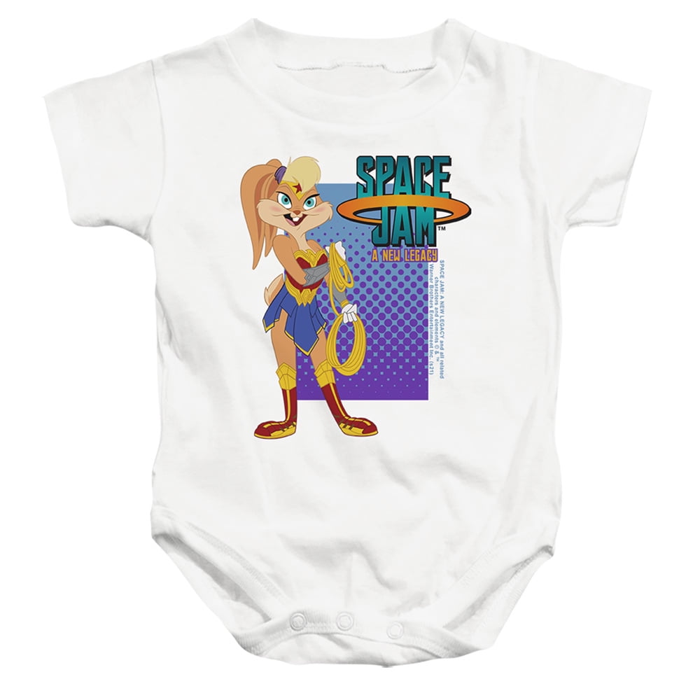 Space Jam 2 Lola Wonder Woman Unisex Infant Snap Suit for Baby (6 ...