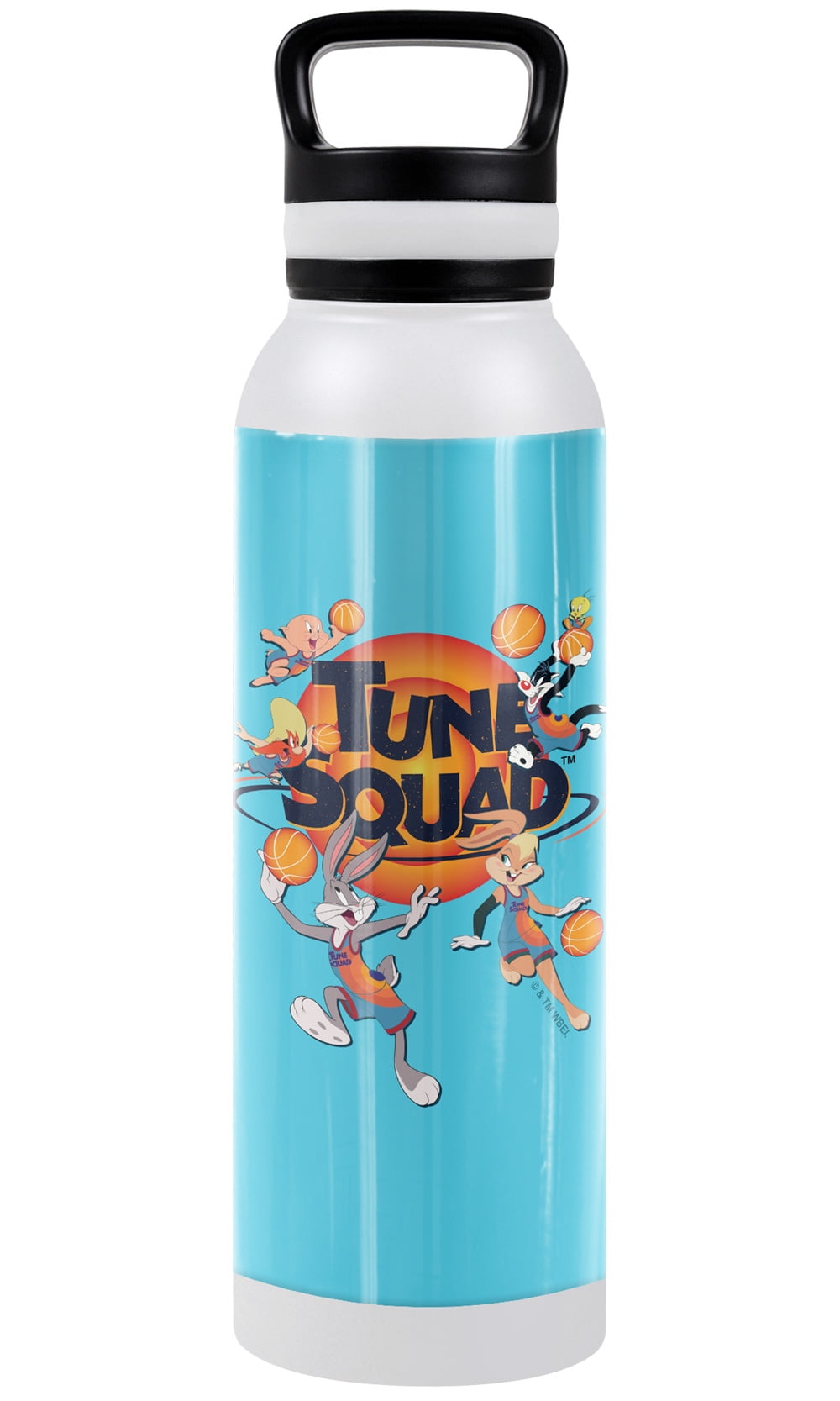 Space Jam 2 Official Tune Squad Group 24 oz Insulated Canteen Water ...
