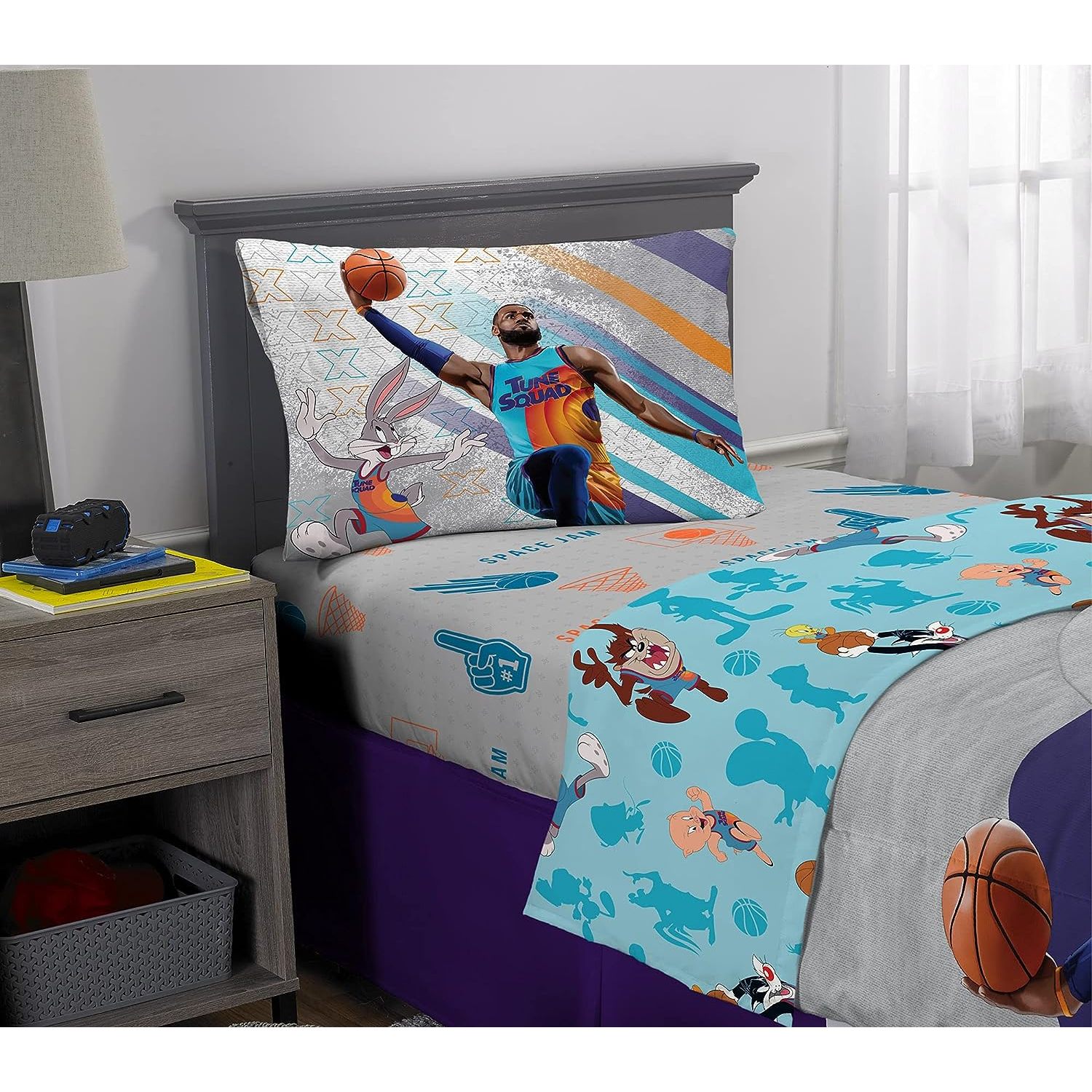 Space Jam 2 Piece Comforter Set /Full - Walmart.com
