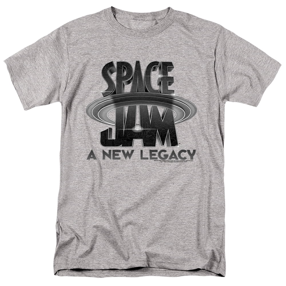 Space Jam 2 T-Shirt Space Jam 2 Logo Black Unisex Graphic Tee For Men ...