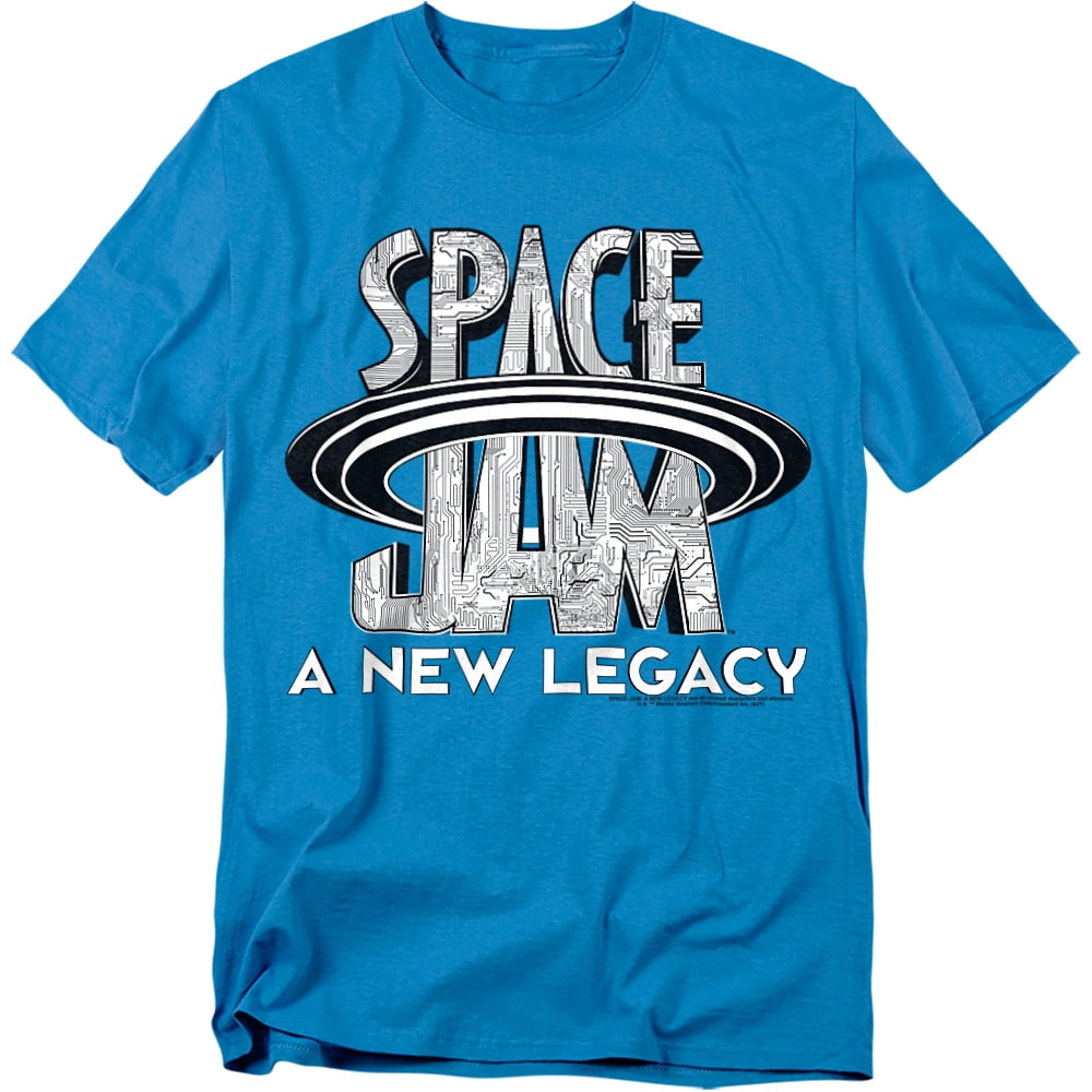 Space Jam 2 T-Shirt Space Jam 2 Logo Circuits Unisex Graphic Tee For ...