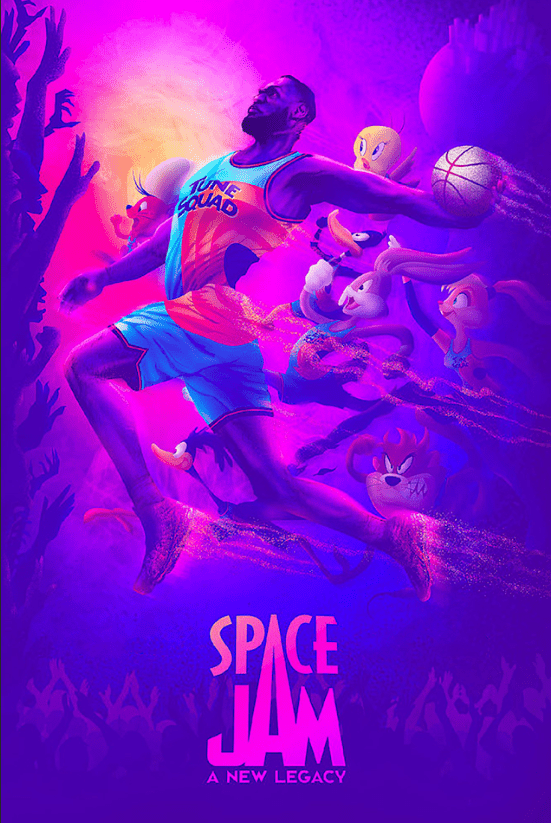 Space Jam A New Legacy 2021 Poster 24x36 - LeBron James Bugs Bunny ...