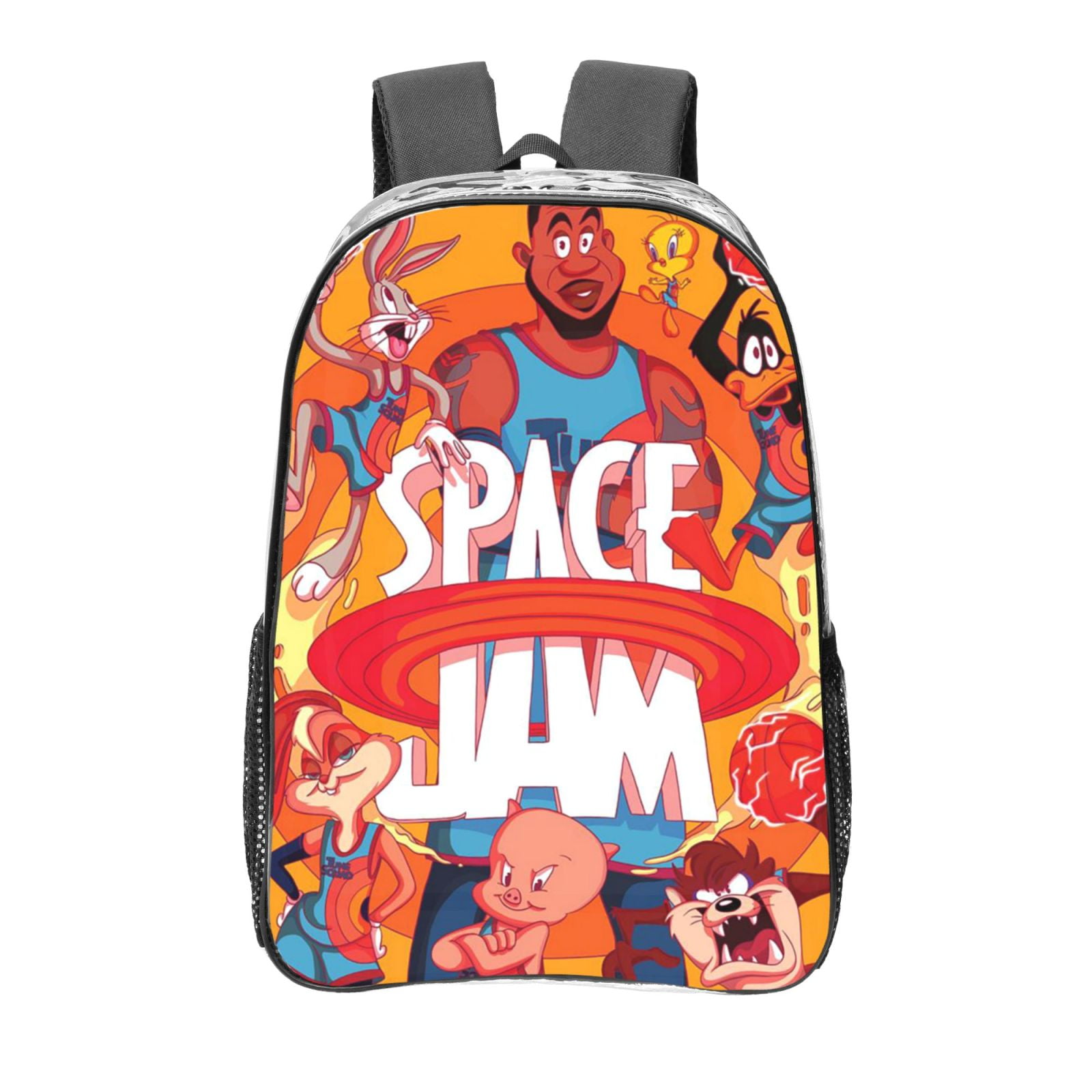 Space Jam- A New Legacy Basics Transparent Backpack School See Through ...