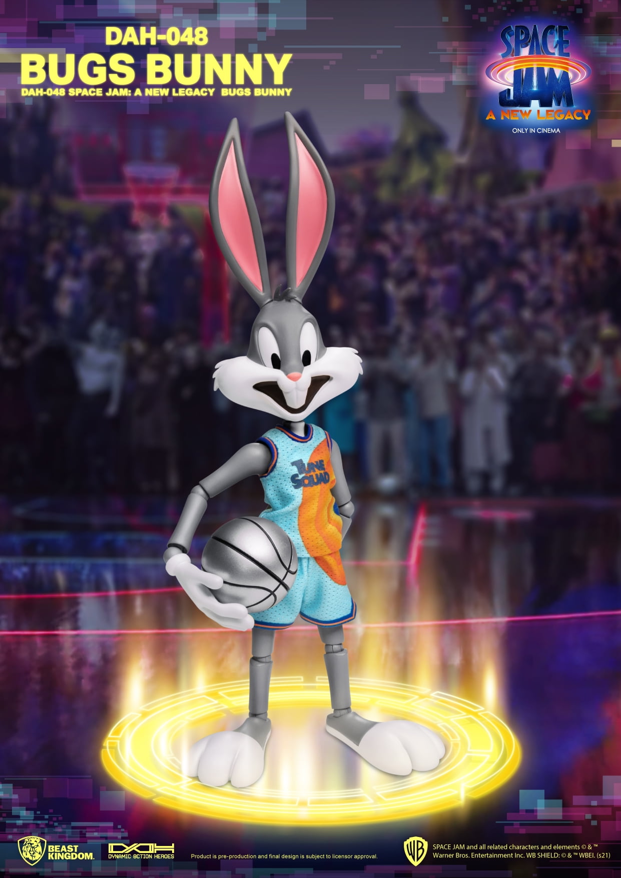 Beast Kingdom DAH-048 Space Jam A Legacy Bugs Bunny Figure - Walmart.com