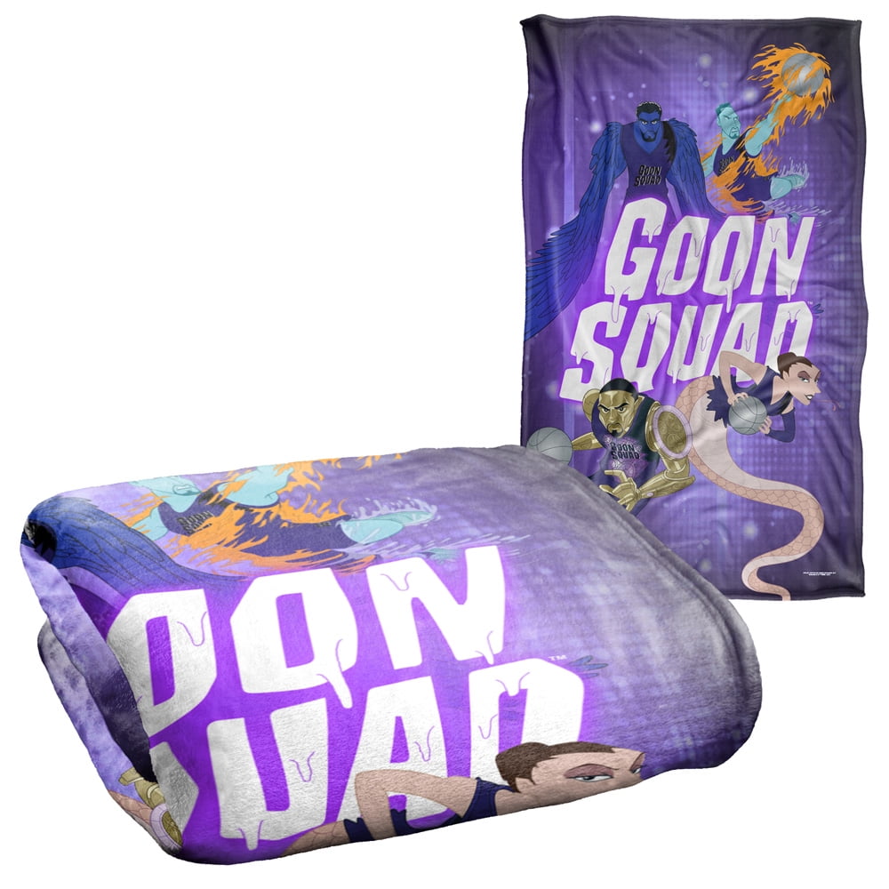 Space Jam: A New Legacy Goon Squad Glow Silky Touch Super Soft Throw ...