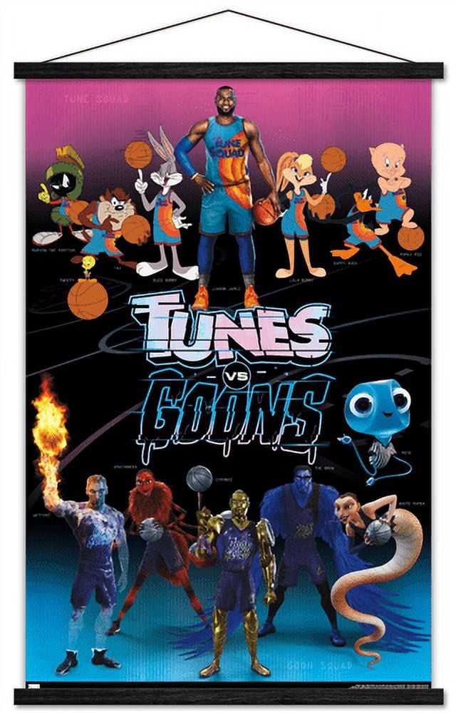 Space Jam: A New Legacy - Group Wall Poster with Magnetic Frame, 22.375 ...