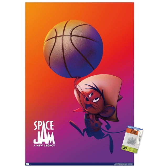 Space Jam: A New Legacy - Speedy Gonzales One Sheet Wall Poster with ...