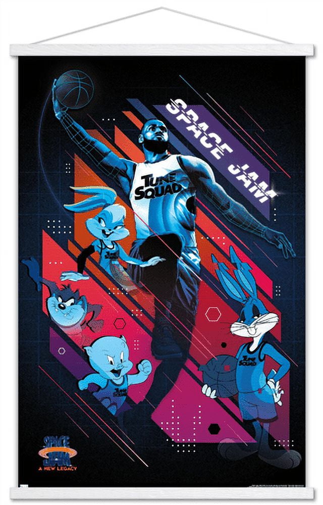 Space Jam: A New Legacy - Starters Wall Poster with Magnetic Frame, 22. ...